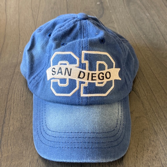 Accessories | San Diego Denim Blue Hat | Poshmark